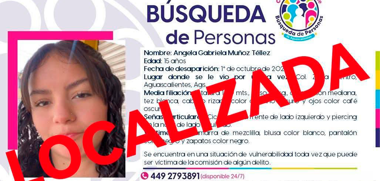 Localizan Sin Vida A Ángela Gabriela Muñoz Téllez
