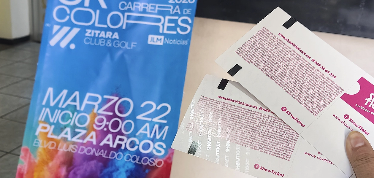 ¿Cómo Comprar Tus Boletos Para La Carrera De Colores?